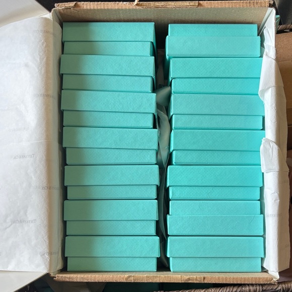 Tiffany & Co. | Accessories | Tiffany Co Blue Jewelry Boxes 4 Empty ...